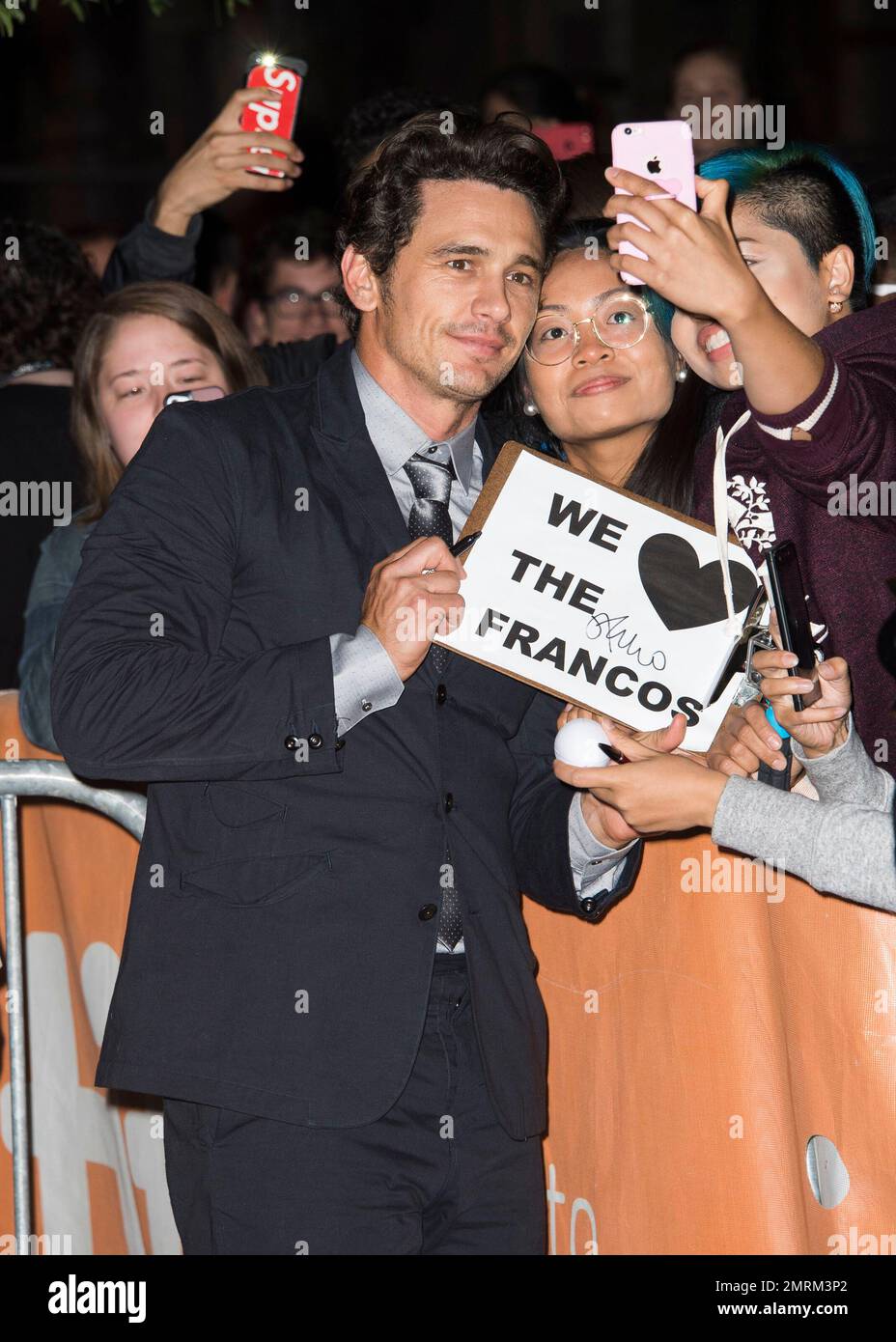 James Franco attends a premiere for "The Disaster Artist" on day 5 of ...
