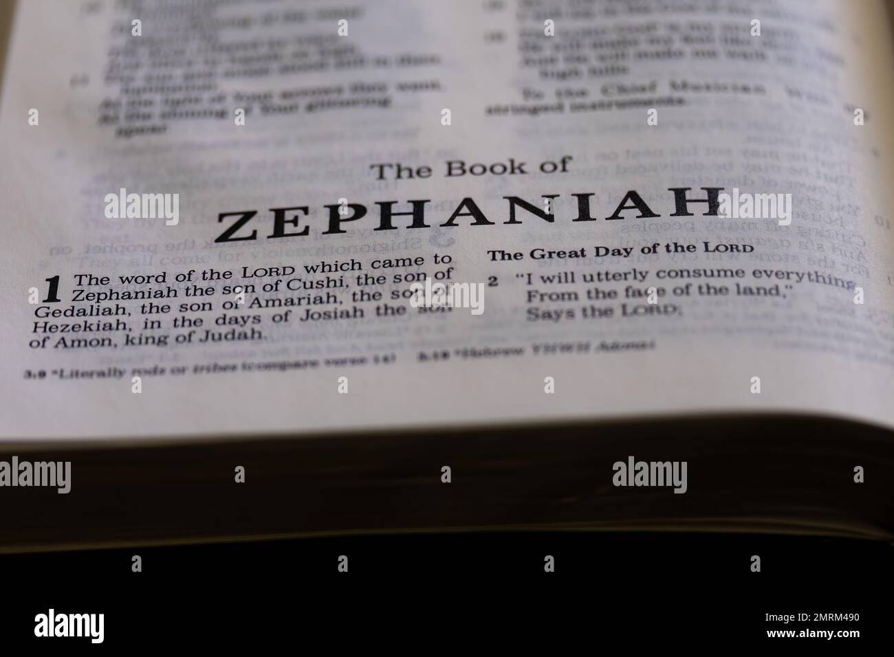 Zephaniah hi-res stock photography and images - Alamy