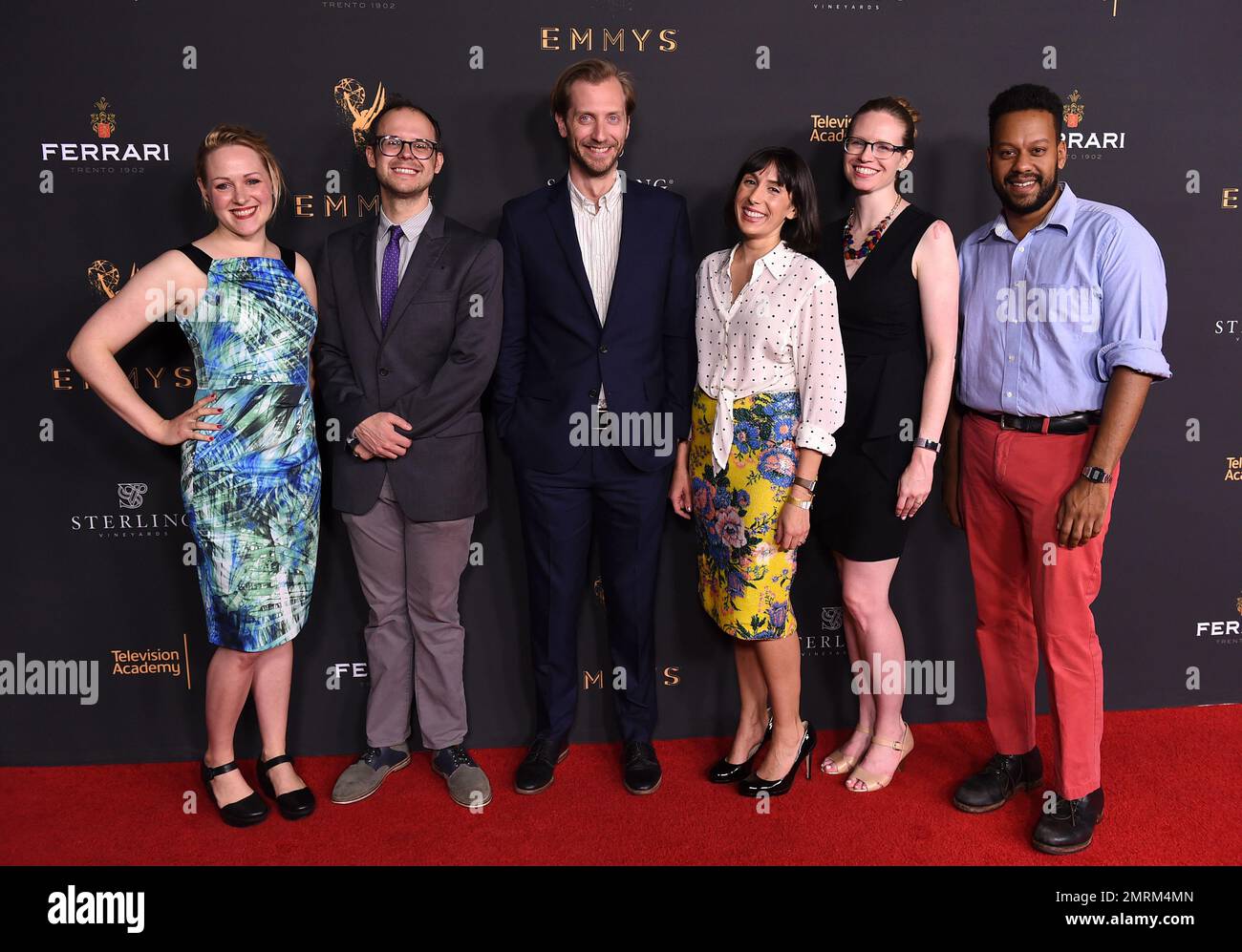 Ariel Dumas, and from left, Daniel Kibblesmith, Gabe Gronli, Jen Spyra ...