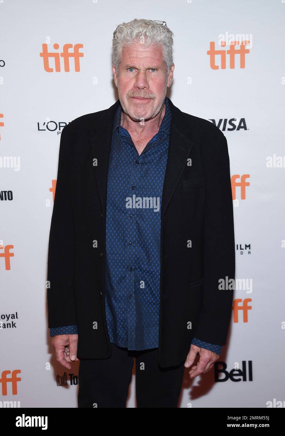 Actor Ron Perlman attends the premiere for "The Shape of Water", on day ...