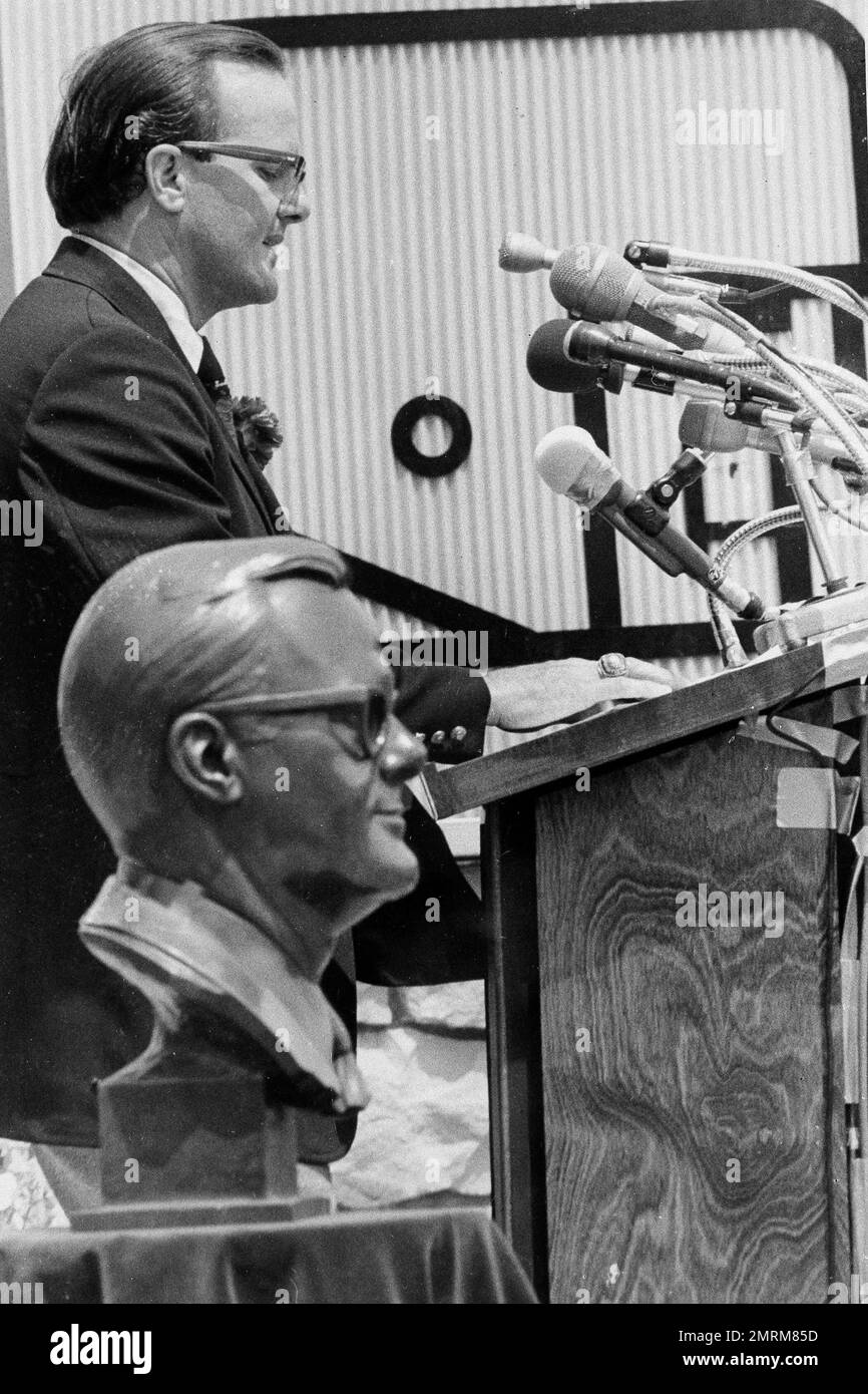 Lamar Hunt, founder of the American Football League and owner of the ...