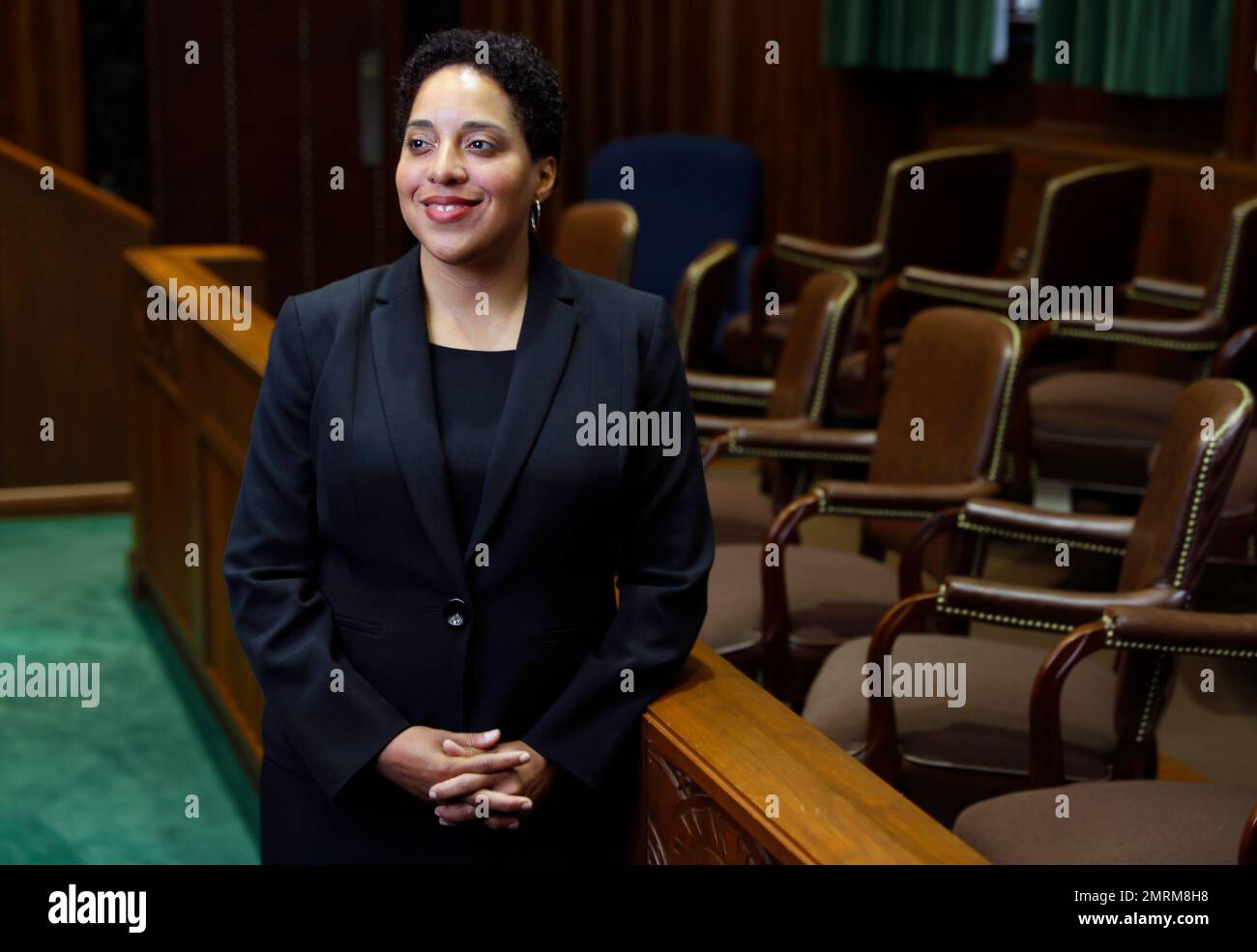 In this photo made Friday, May 5, 2017, St. Louis Circuit Attorney Kim ...