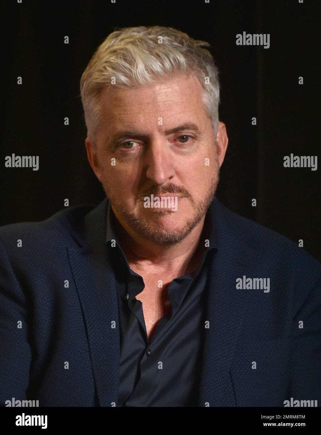 Anthony McCarten attends a press conference for "Darkest Hour" on day 5 ...
