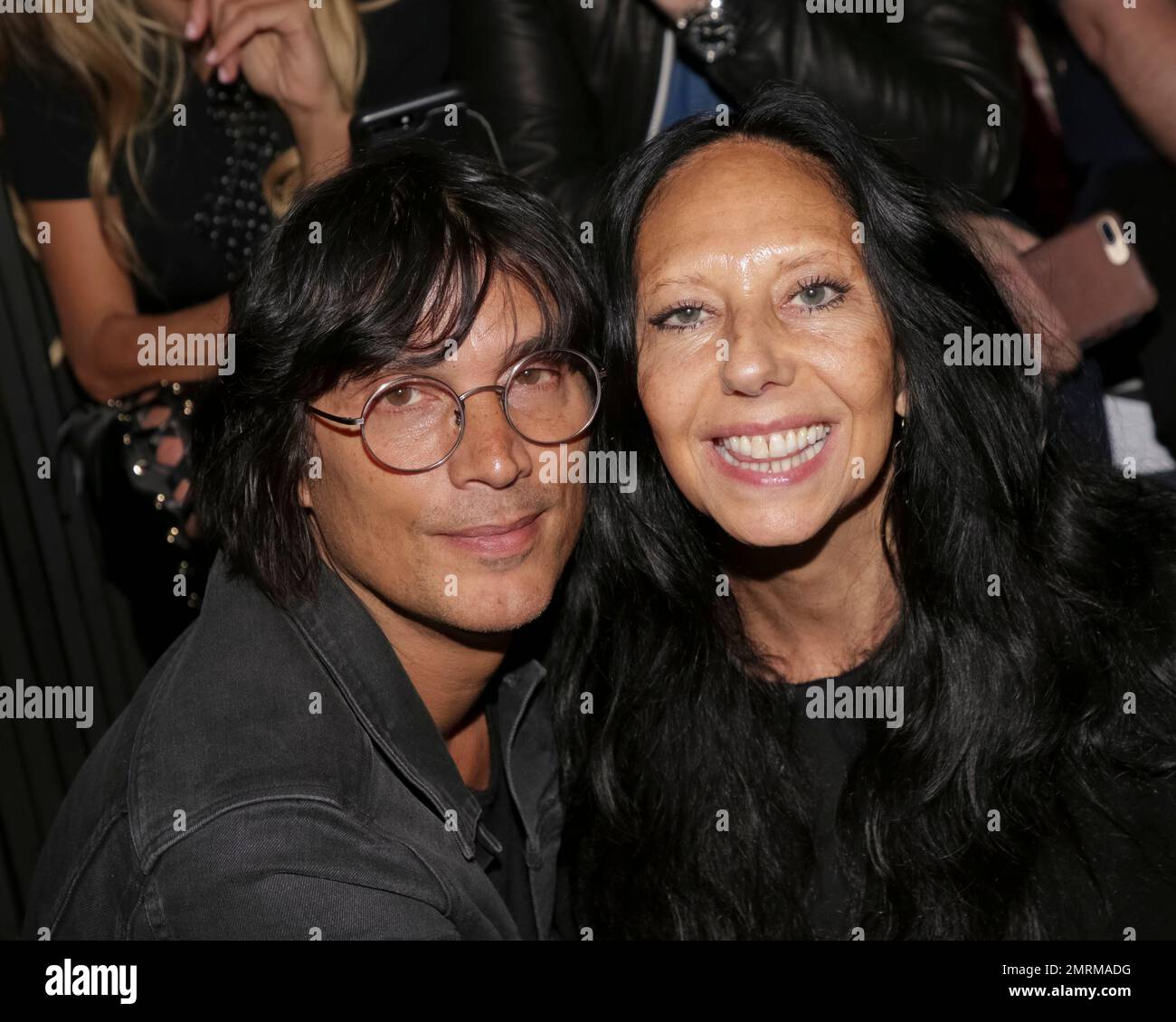 Fashion photographers Vinoodh Matadin, left, and Inez van Lamsweerde ...