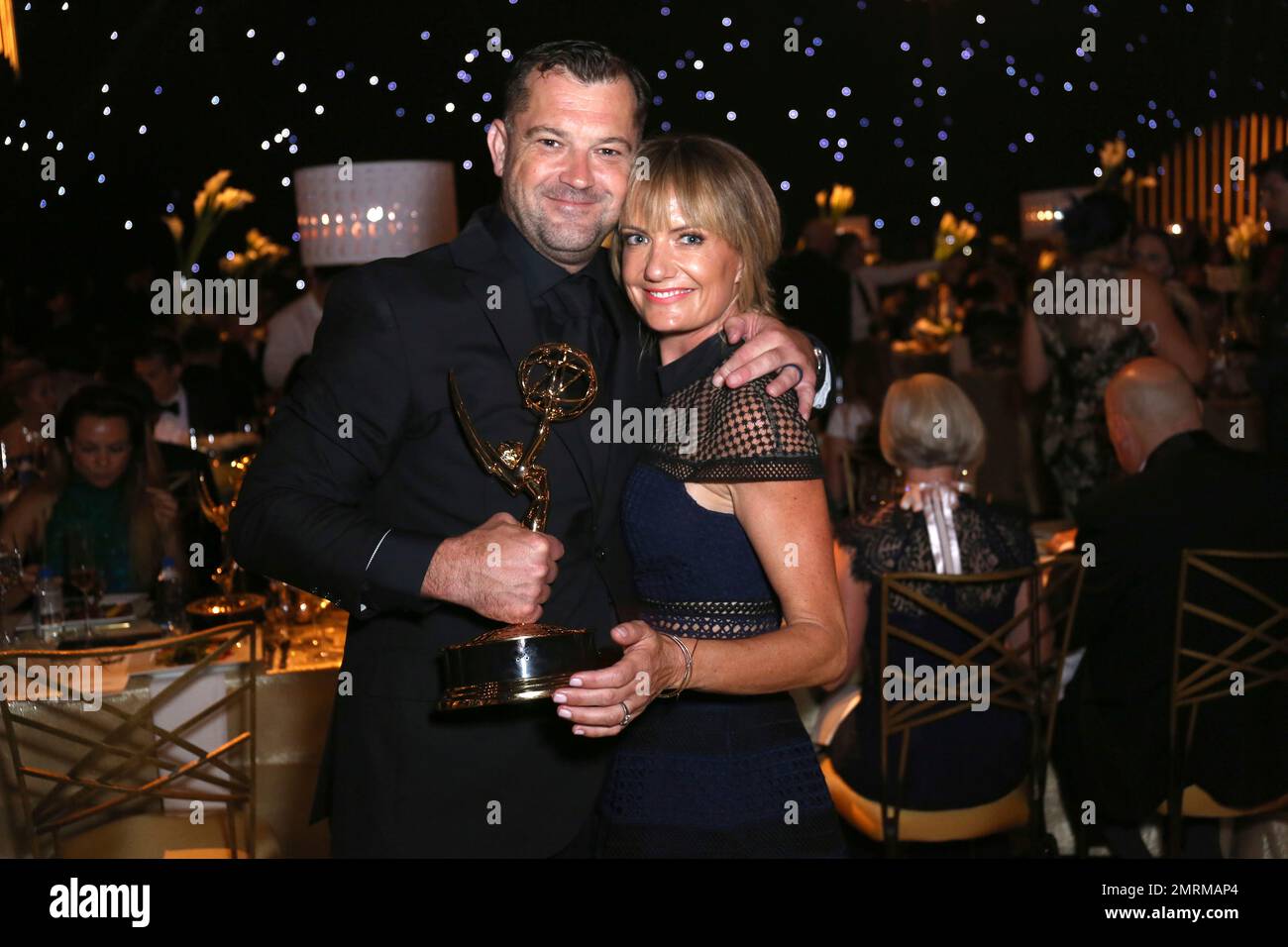Colin Watkinson, left, winner of the award for outstanding ...