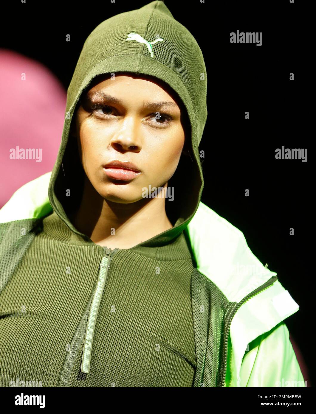 Fashion from Fenty Puma by Rihanna collection is modeled during Fashion ...
