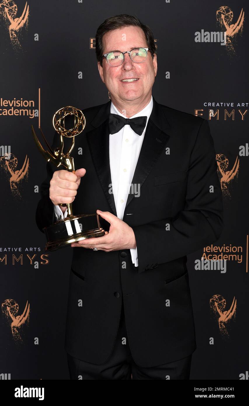 EXCLUSIVE - David Rubin poses for a portrait with the award for ...