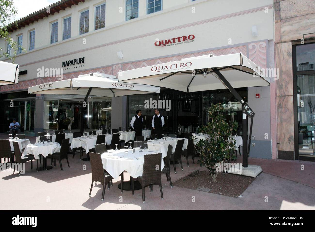 Exclusive!! Quattro restaurant on Miami Beach's hip Lincoln Road, owned ...
