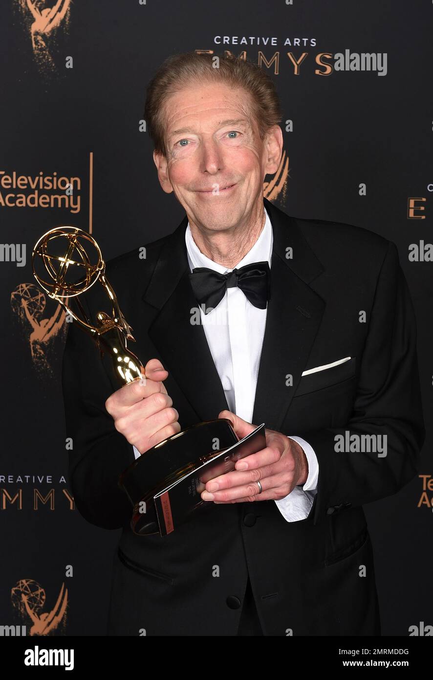EXCLUSIVE - Fred Elmes poses for a portrait with the award for ...