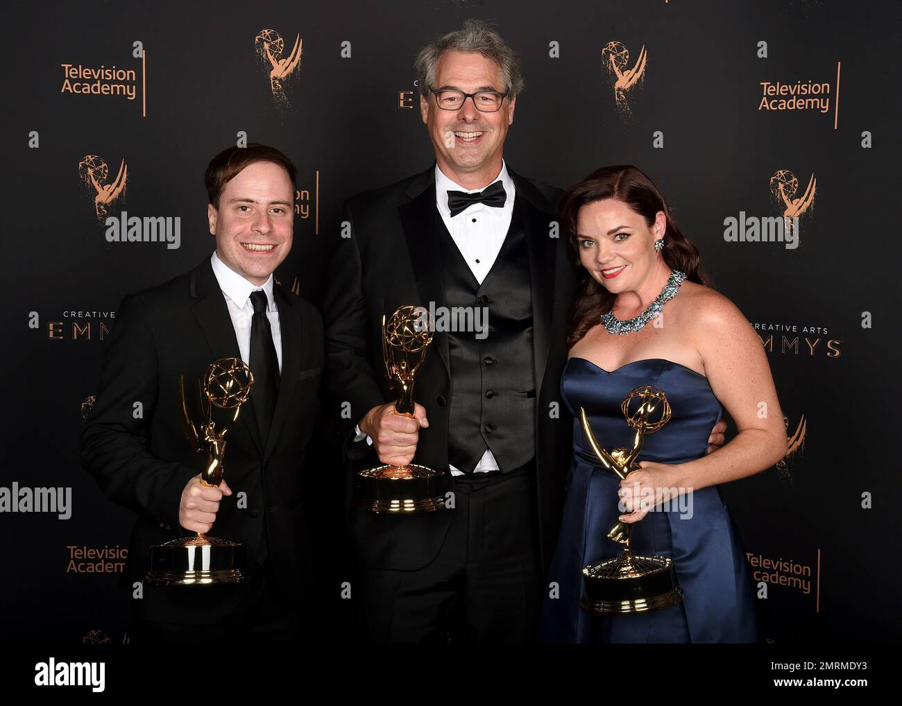 EXCLUSIVE - Andrew Leitch, from left, Jim Gloster, and Kimberly Wannop ...