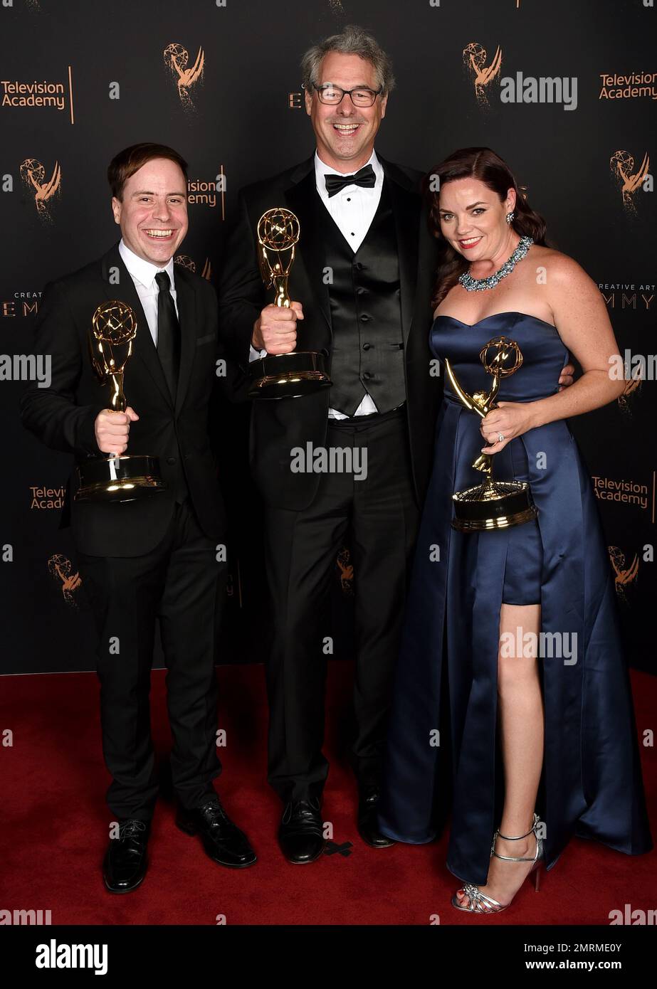 EXCLUSIVE - Andrew Leitch, from left, Jim Gloster, and Kimberly Wannop ...