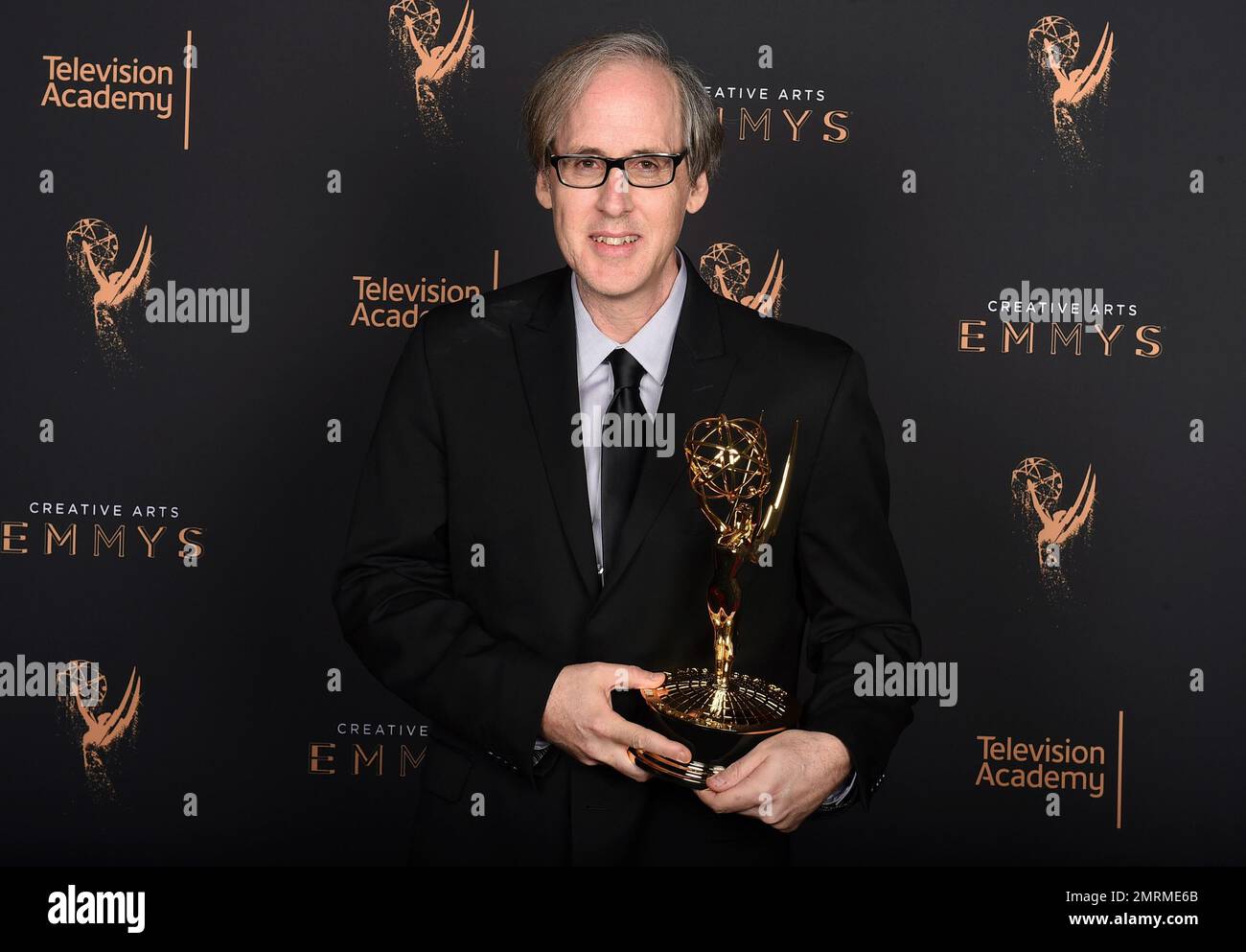 EXCLUSIVE - Jeff Beal poses for a portrait with the award for ...