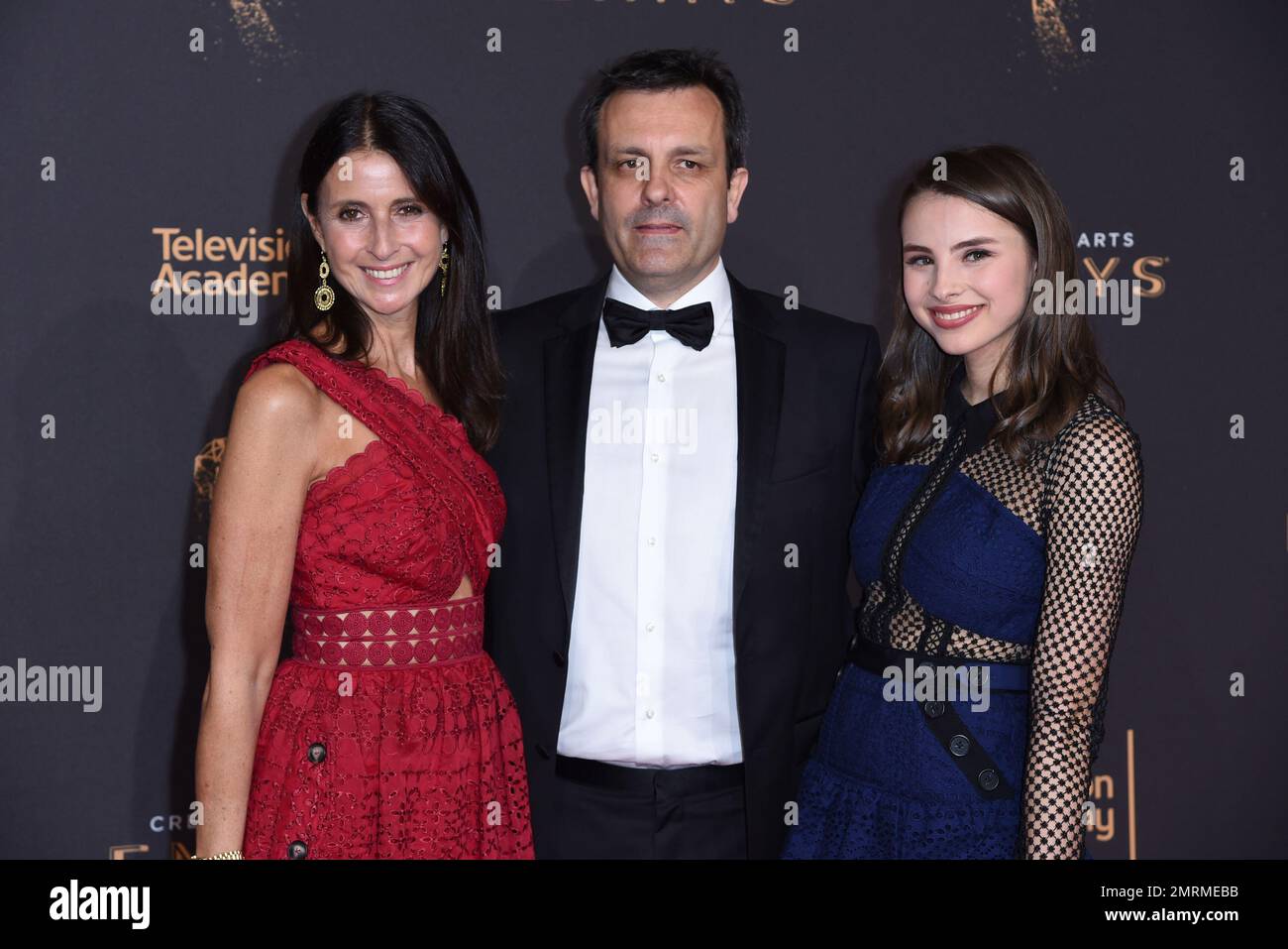 Rupert Gregson-Williams, center, his wife, Emma Gregson-Williams, left ...