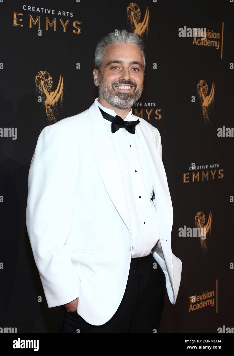 Eric Raber arrives at night two of the Television Academy's 2017 ...