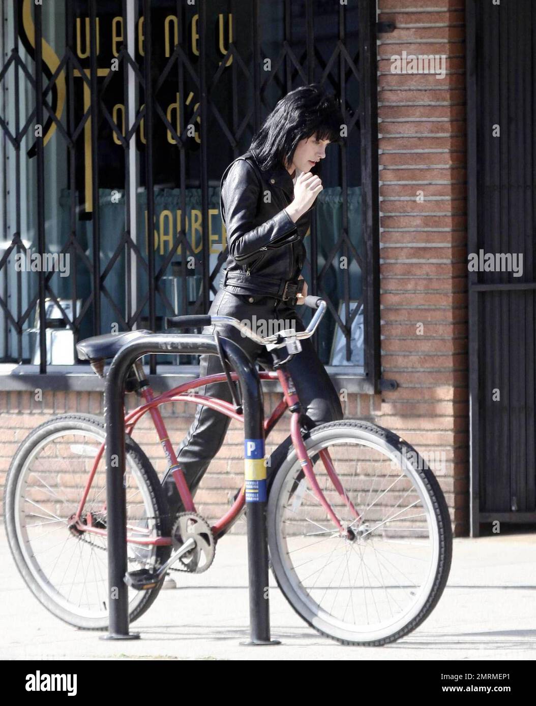 - Complete with full leathers and black mullet, Kristin Stewart shoots ...