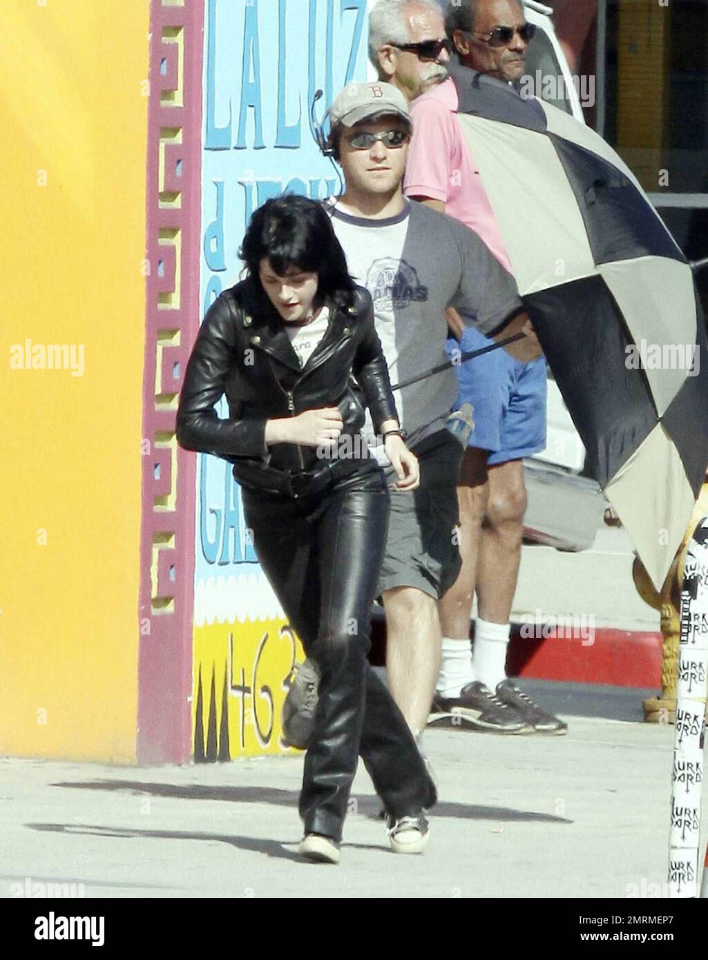 - Complete with full leathers and black mullet, Kristin Stewart shoots ...