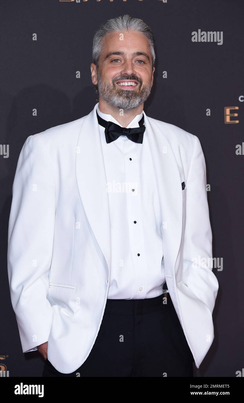 Eric Raber arrives at night two of the Creative Arts Emmy Awards at the ...