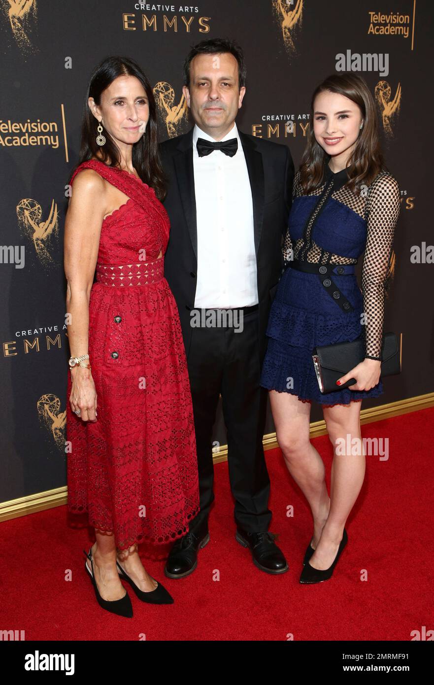 Rupert Gregson-Williams, center, his wife, Emma Gregson-Williams, left ...