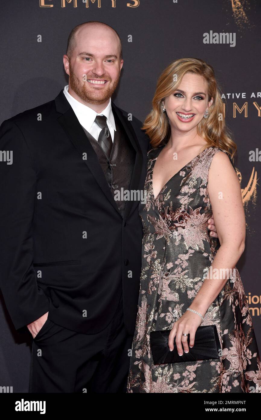 Chase Paris, left, and Lindsey Paris arrive at night two of the ...