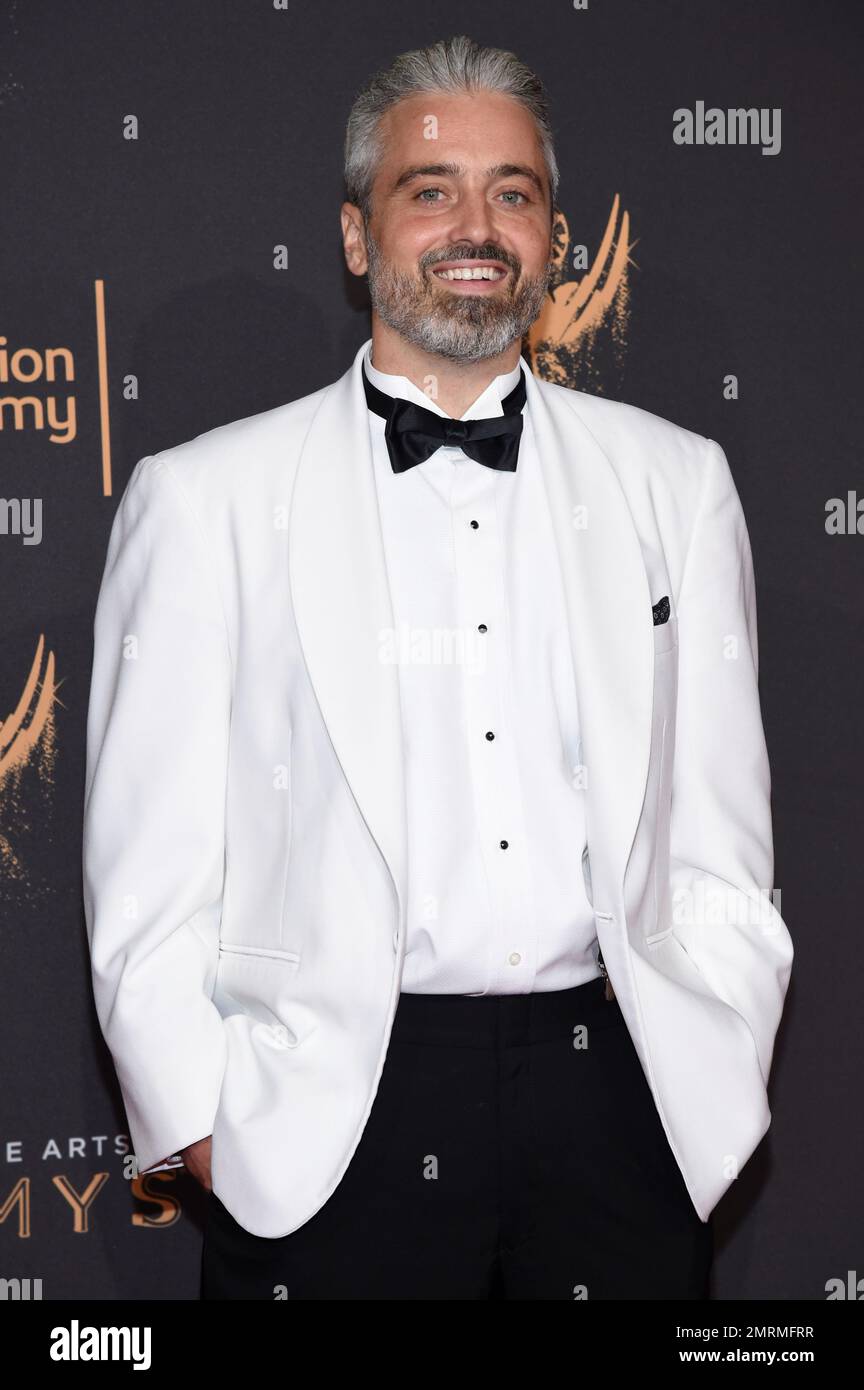 Eric Raber arrives at night two of the Television Academy's 2017 ...