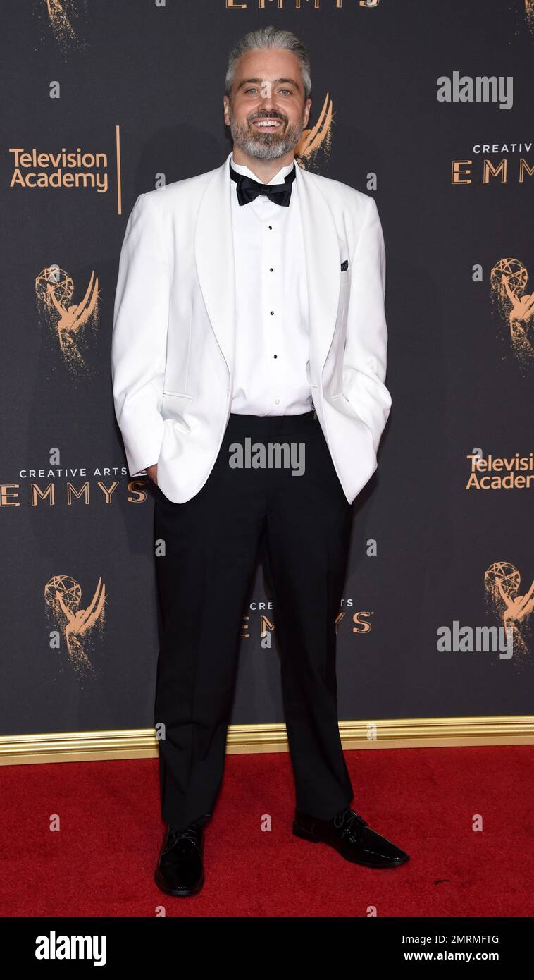 Eric Raber arrives at night two of the Television Academy's 2017 ...