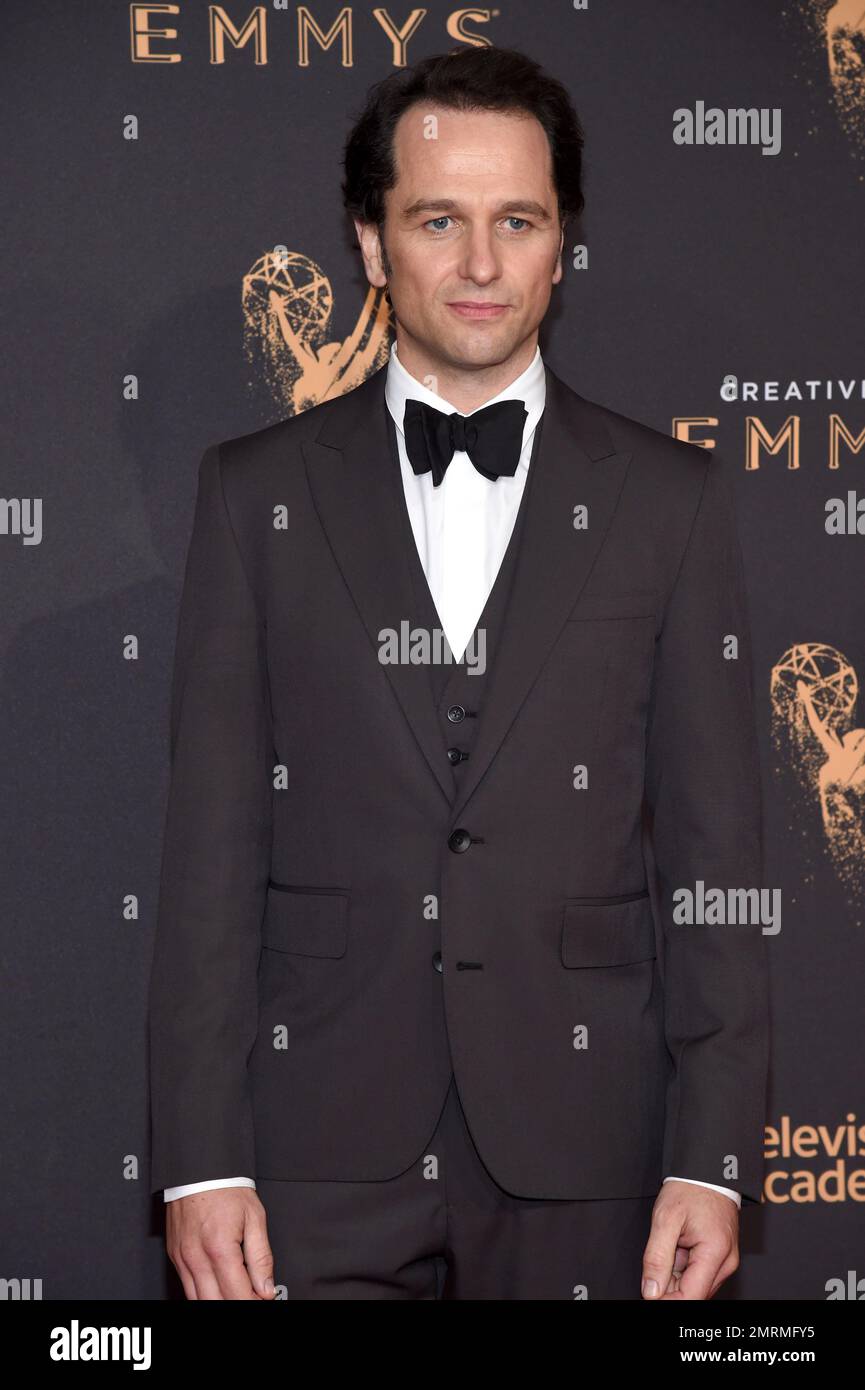 Matthew Rhys arrives at night two of the Television Academy's 2017 ...