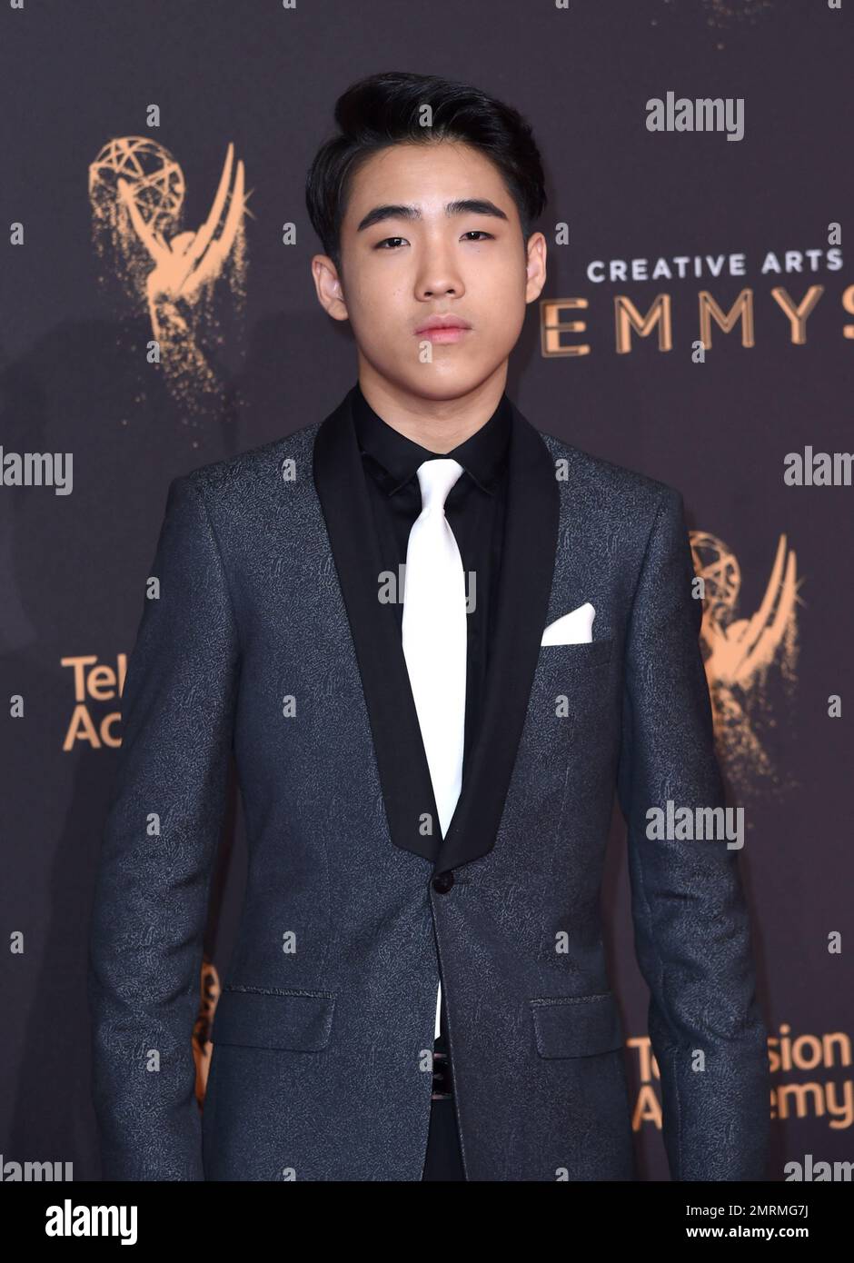 Lance Lim arrives at night two of the Creative Arts Emmy Awards at the Microsoft Theater on ...