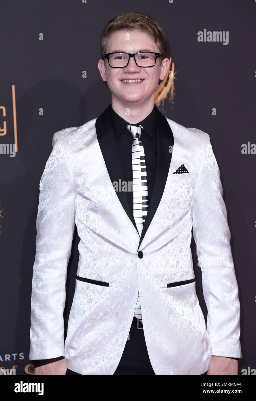 Aidan Miner arrives at night two of the Creative Arts Emmy Awards at ...