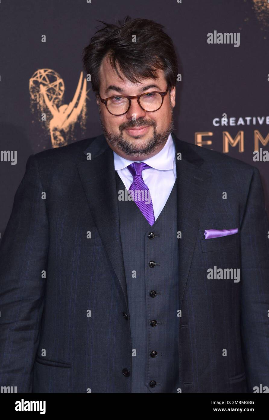 Thomas Golubic arrives at night two of the Creative Arts Emmy Awards at ...