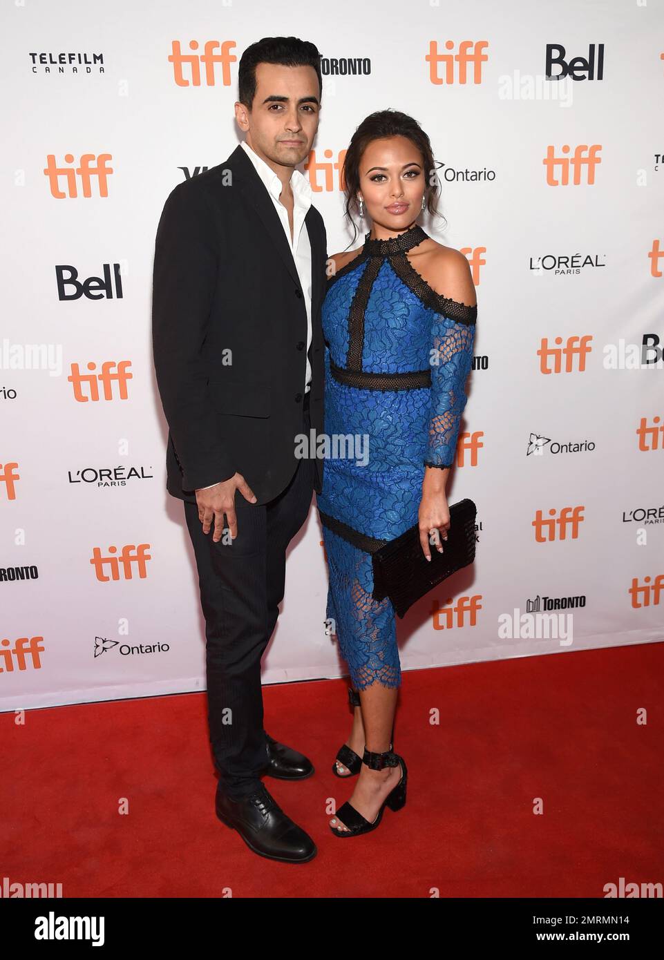 Ali Badshah, left, and Soma Chhaya attend a premiere for "The ...