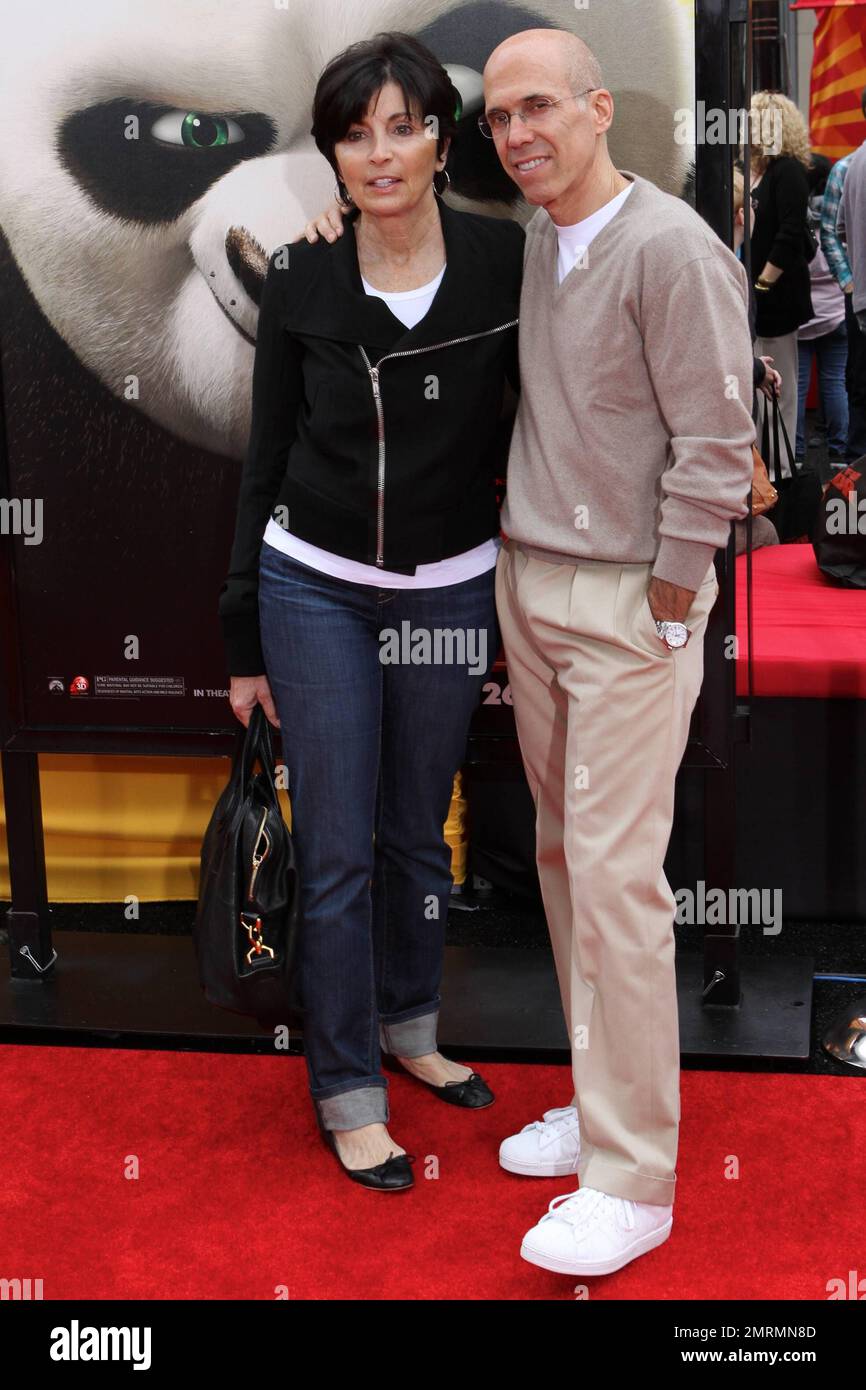 Jeffrey Katzenberg at the premiere of "Kung Fu Panda 2" at Grauman's ...