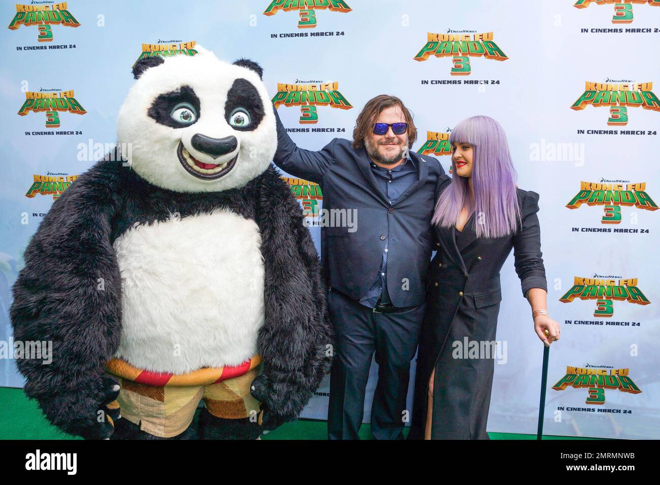 Kelly Osbourne and Jack Black at the Australian Premiere of "Kung Fu ...