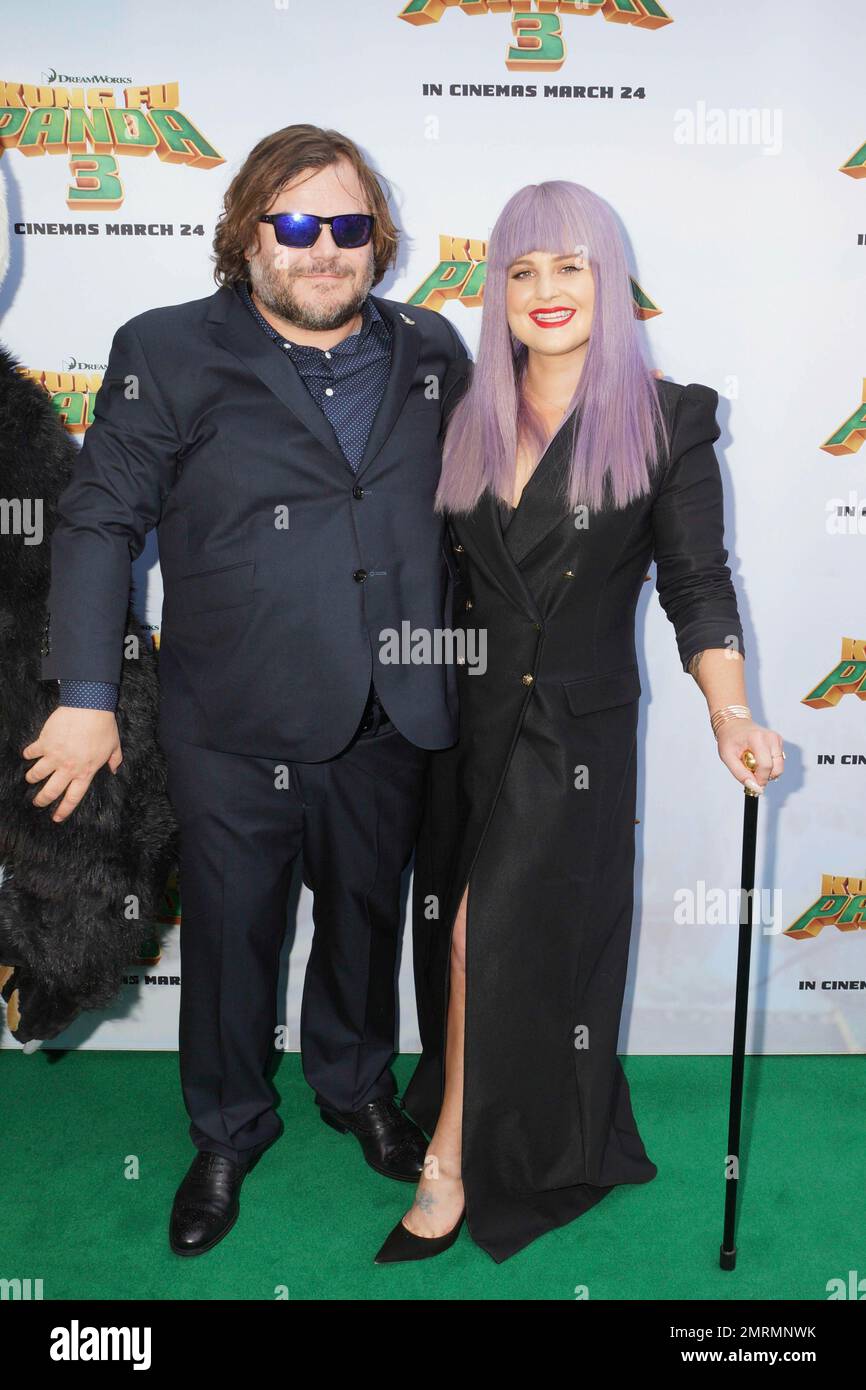 Kelly Osbourne and Jack Black at the Australian Premiere of "Kung Fu ...