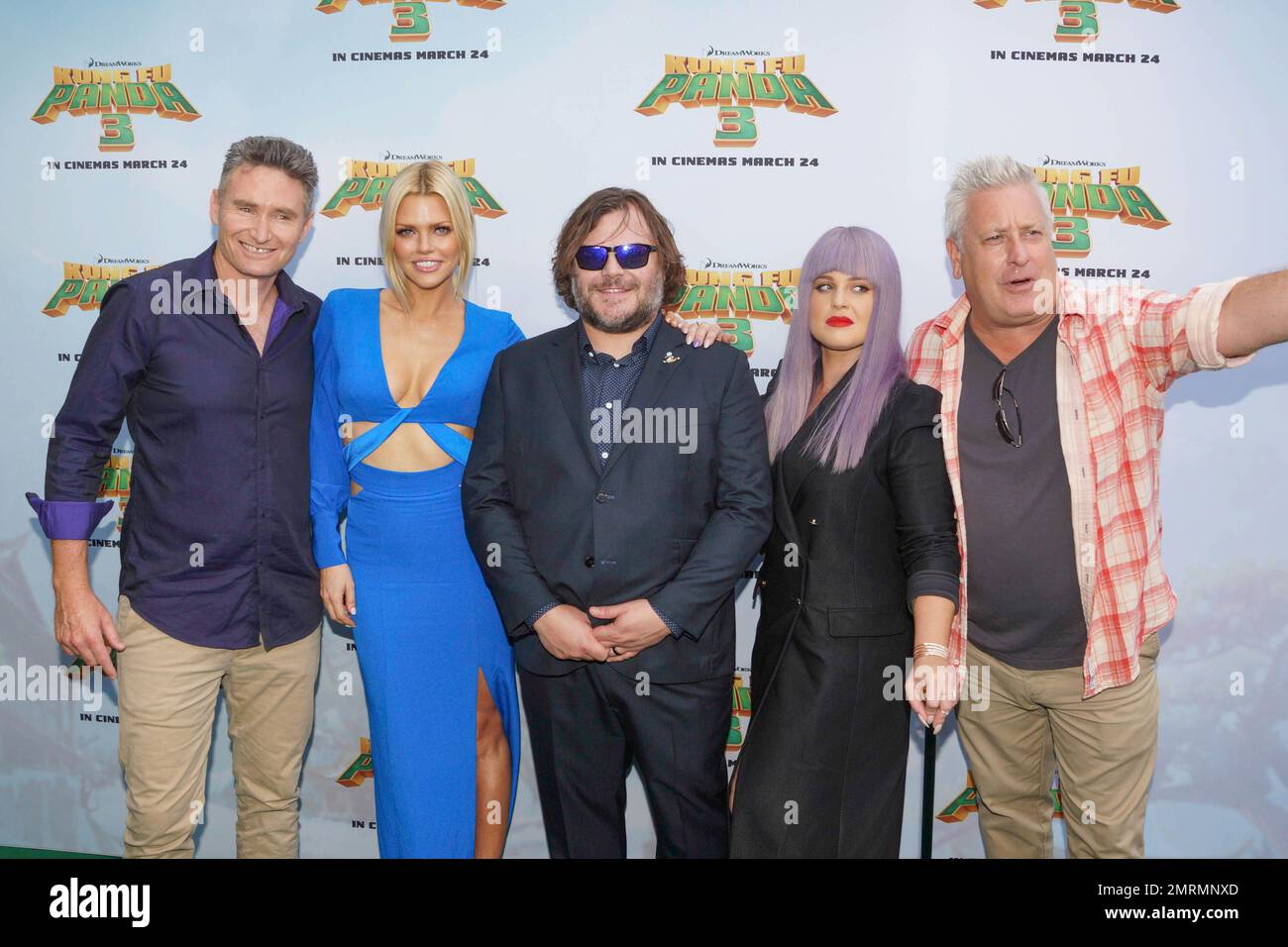 Jack Black, Kelly Osbourne and Sophie Monk at the Australian Premiere ...