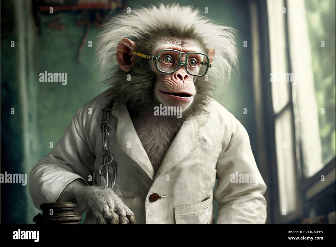Dressed as scientist hi-res stock photography and images - Alamy