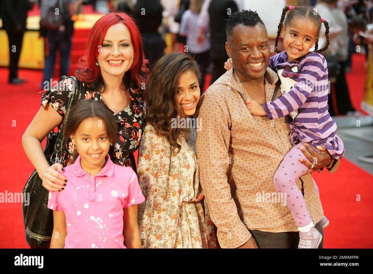 Carrie Grant and David Grant at the UK film premiere of Kung Fu Panda 2 ...