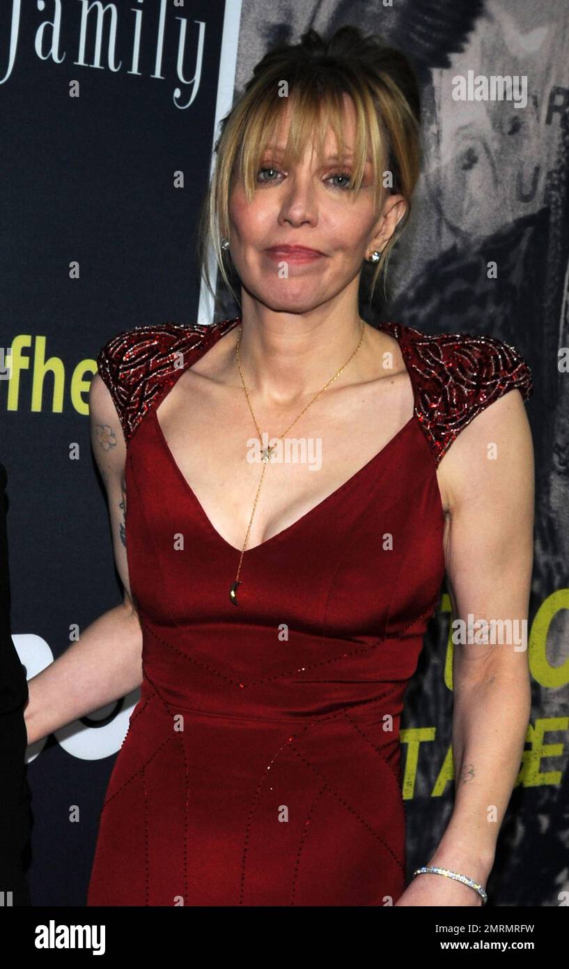 Courtney Love and Frances Bean Cobain attend the Los Angeles premiere ...