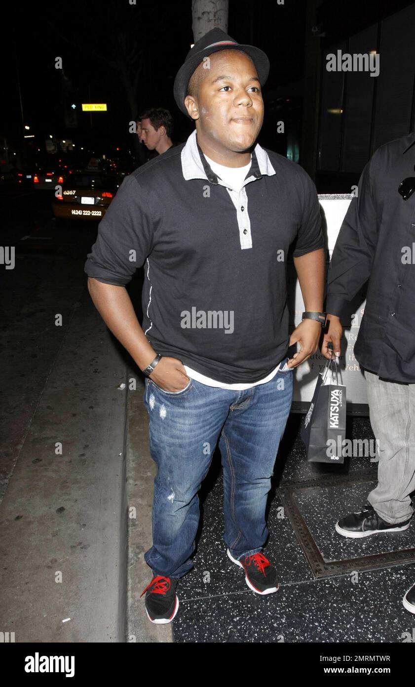 Kyle Massey, former "Dancing with the Stars" partner Lacey Schwimmer and brother Christopher ...