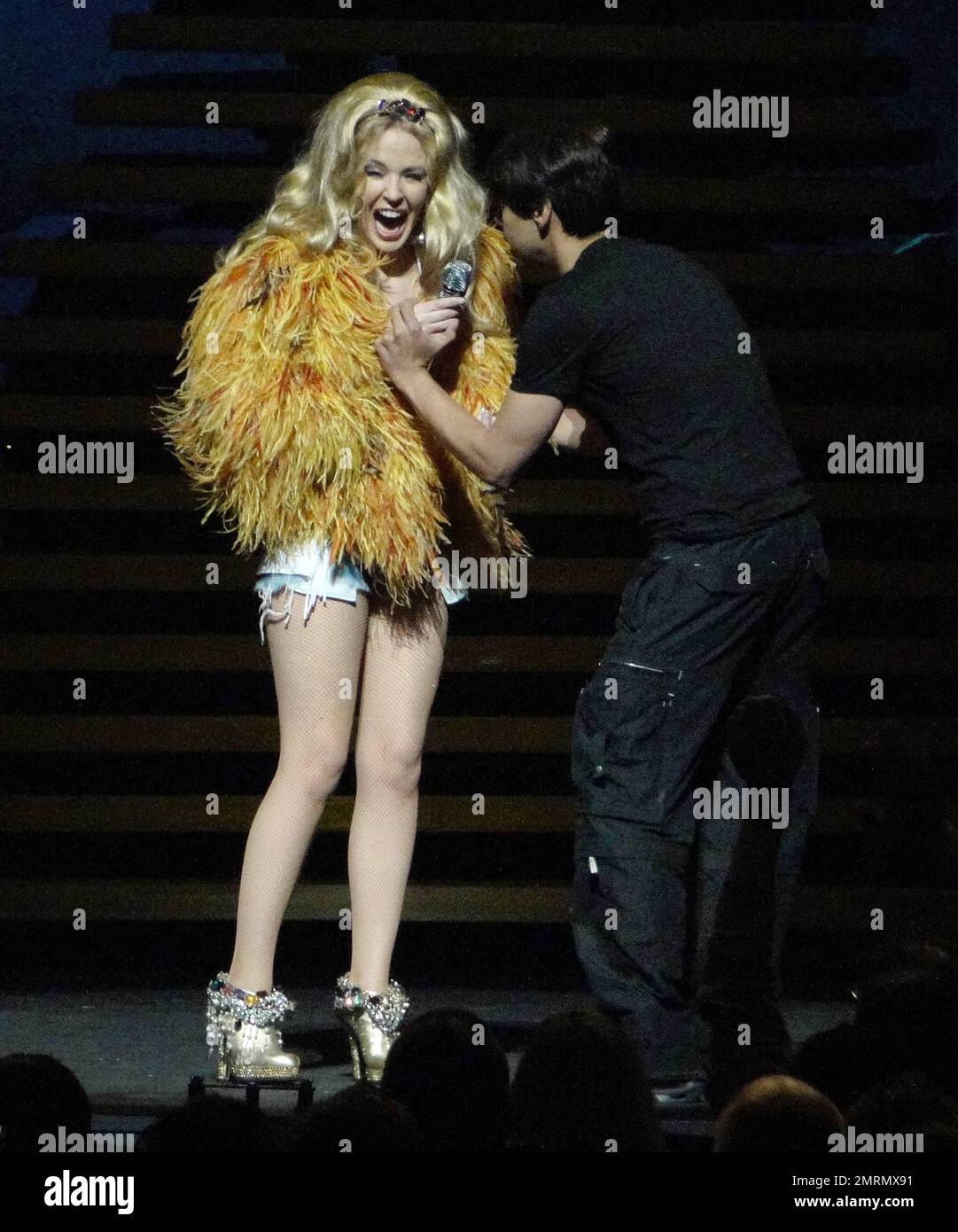 Queen of pop Kylie Minogue performs live on her Aphrodite: Les Folies ...