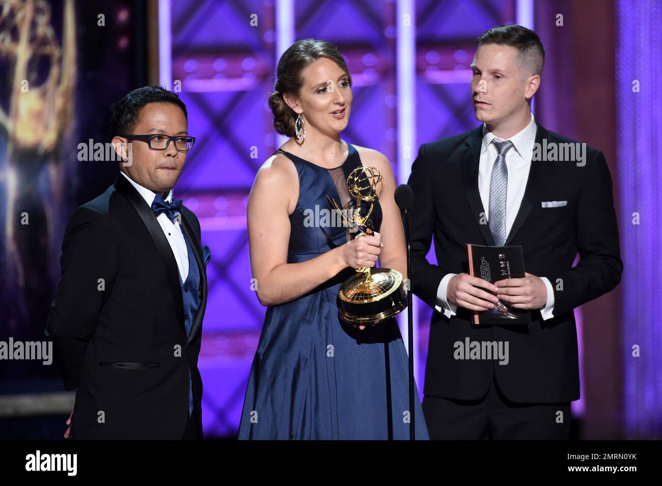 EXCLUSIVE - John Lim, left, Jamie Martin, and Michael Roha during night ...