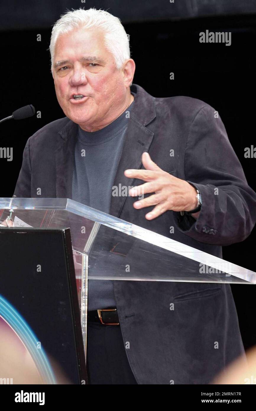 G. W. Bailey at Kyra Sedgwick's star ceremony on the Hollywood Walk of ...
