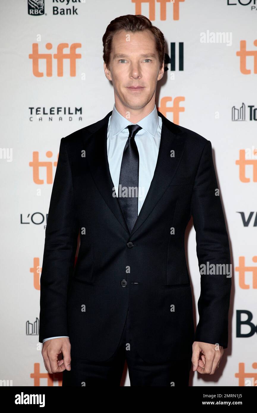 Benedict Cumberbatch attends the premiere of "The Current War" on day 3 ...