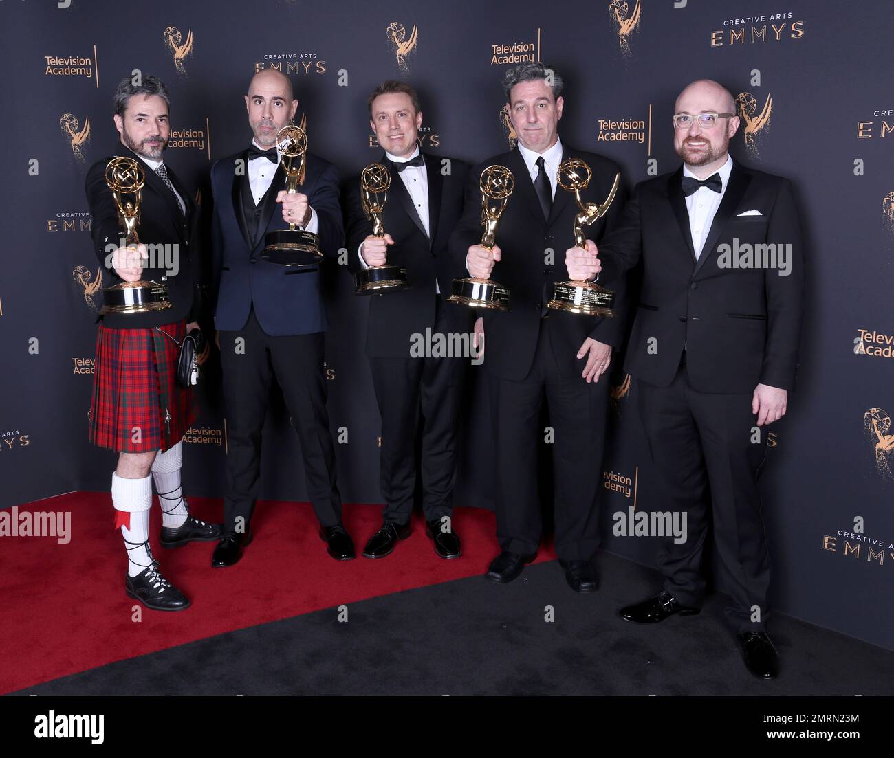 EXCLUSIVE - Bryan Andrews, from left, Craig Kellman, Scott Willis, Lou ...
