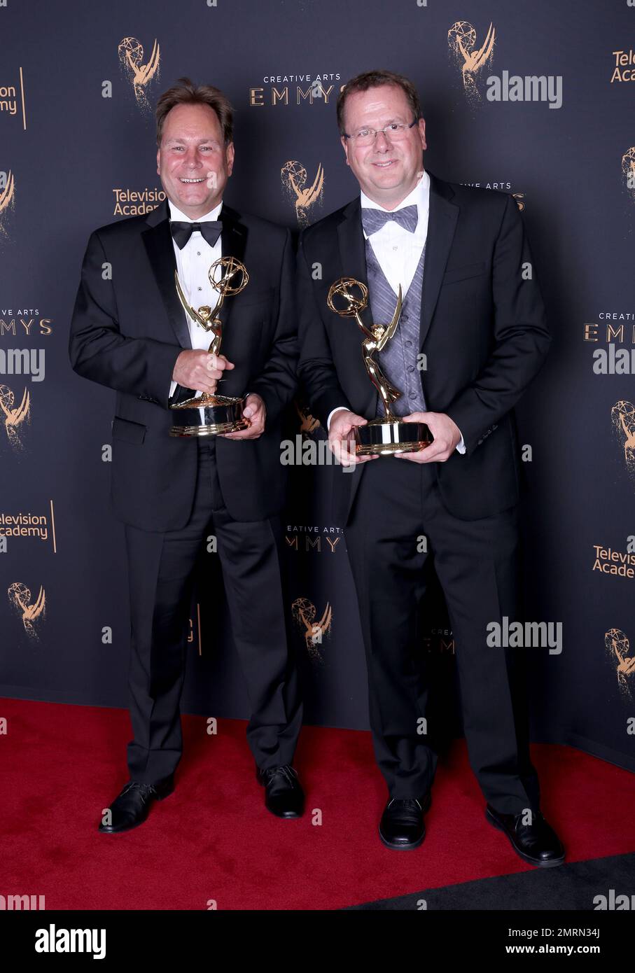 EXCLUSIVE - David Grill, left, and Robert Barnhart pose for a portrait ...