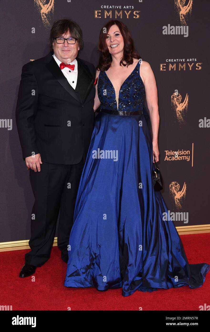 Michael Bernard arrives at night one of the Creative Arts Emmy Awards ...