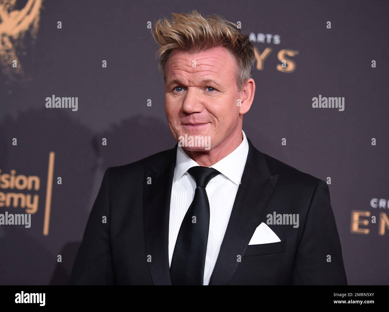 Gordon Ramsay arrives at night one of the Creative Arts Emmy Awards at ...