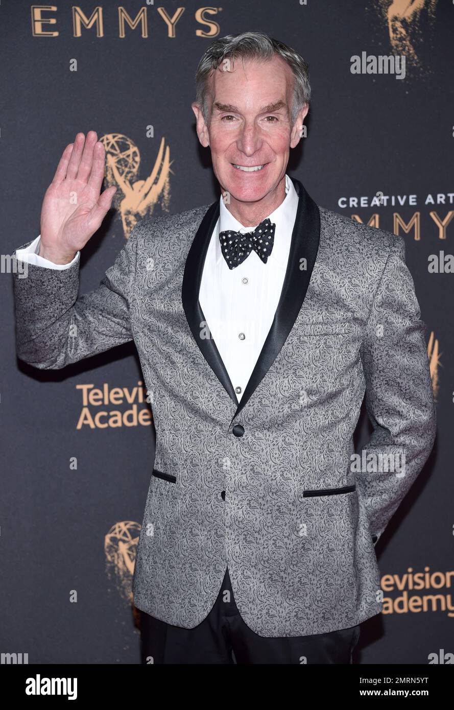Bill Nye arrives at night one of the Television Academy's 2017 Creative ...