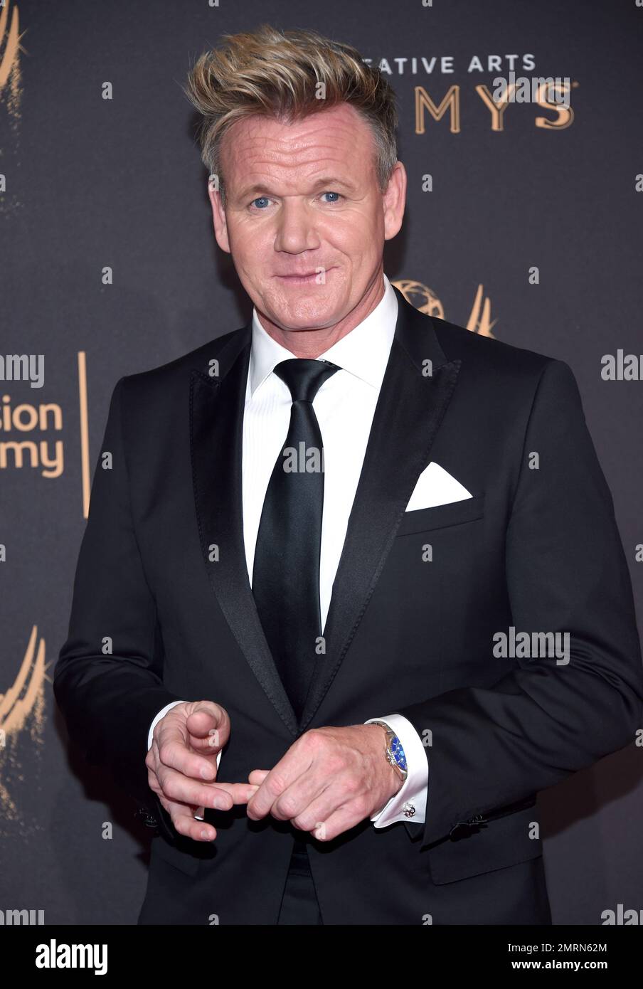 Gordon Ramsay arrives at night one of the Television Academy's 2017 ...