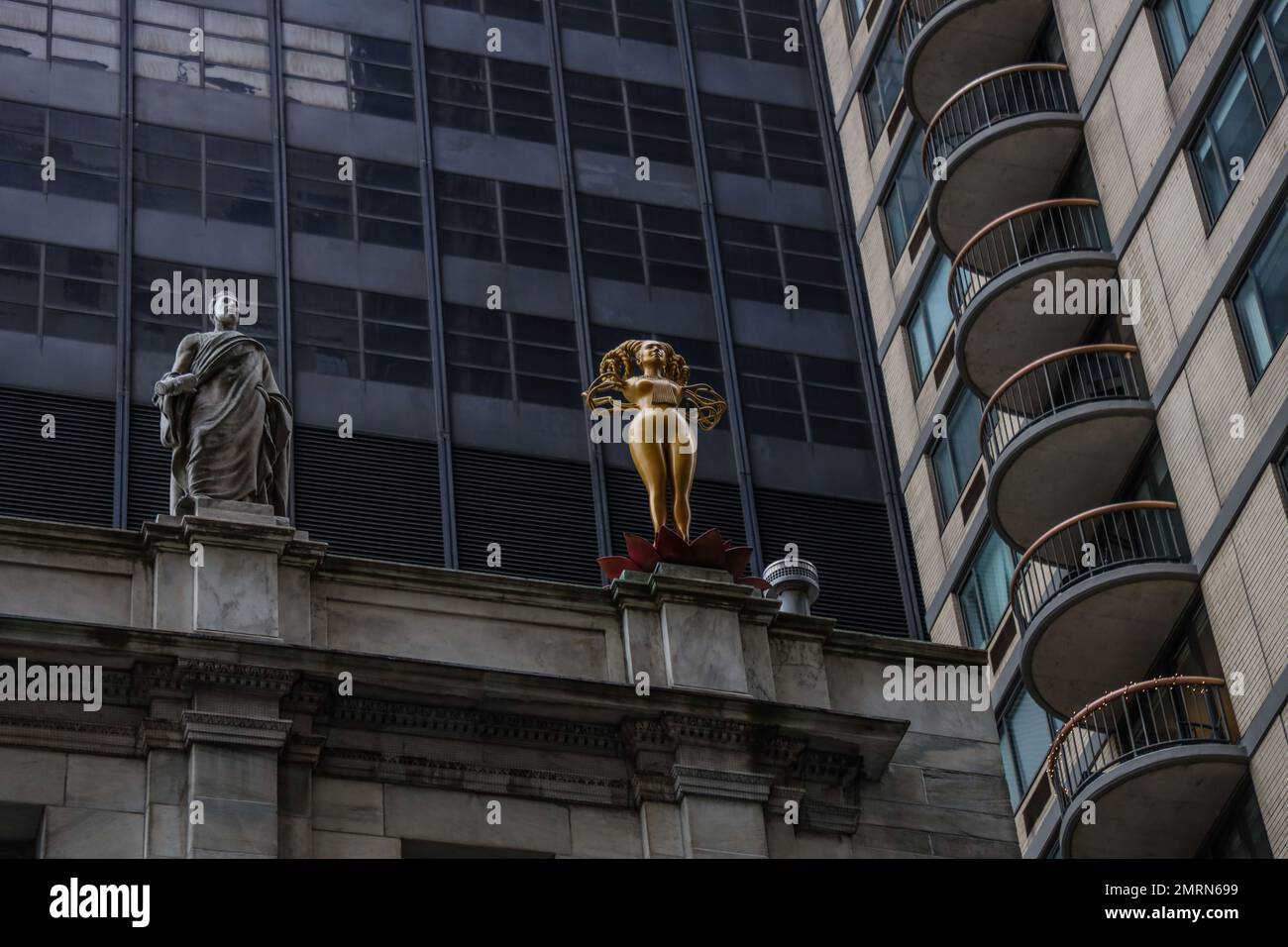 A new pro-abortion statue has been placed on top of the New York City ...