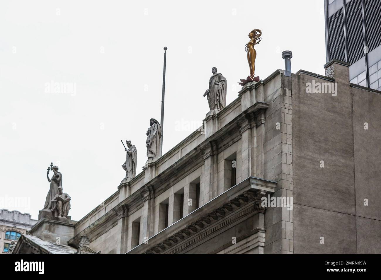 A new pro-abortion statue has been placed on top of the New York City ...